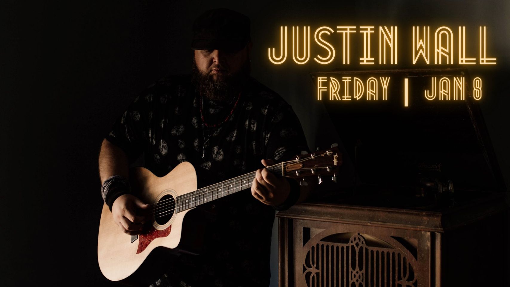 Willie’s Place: Live Music: Justin Wall – Mobile Arts Council