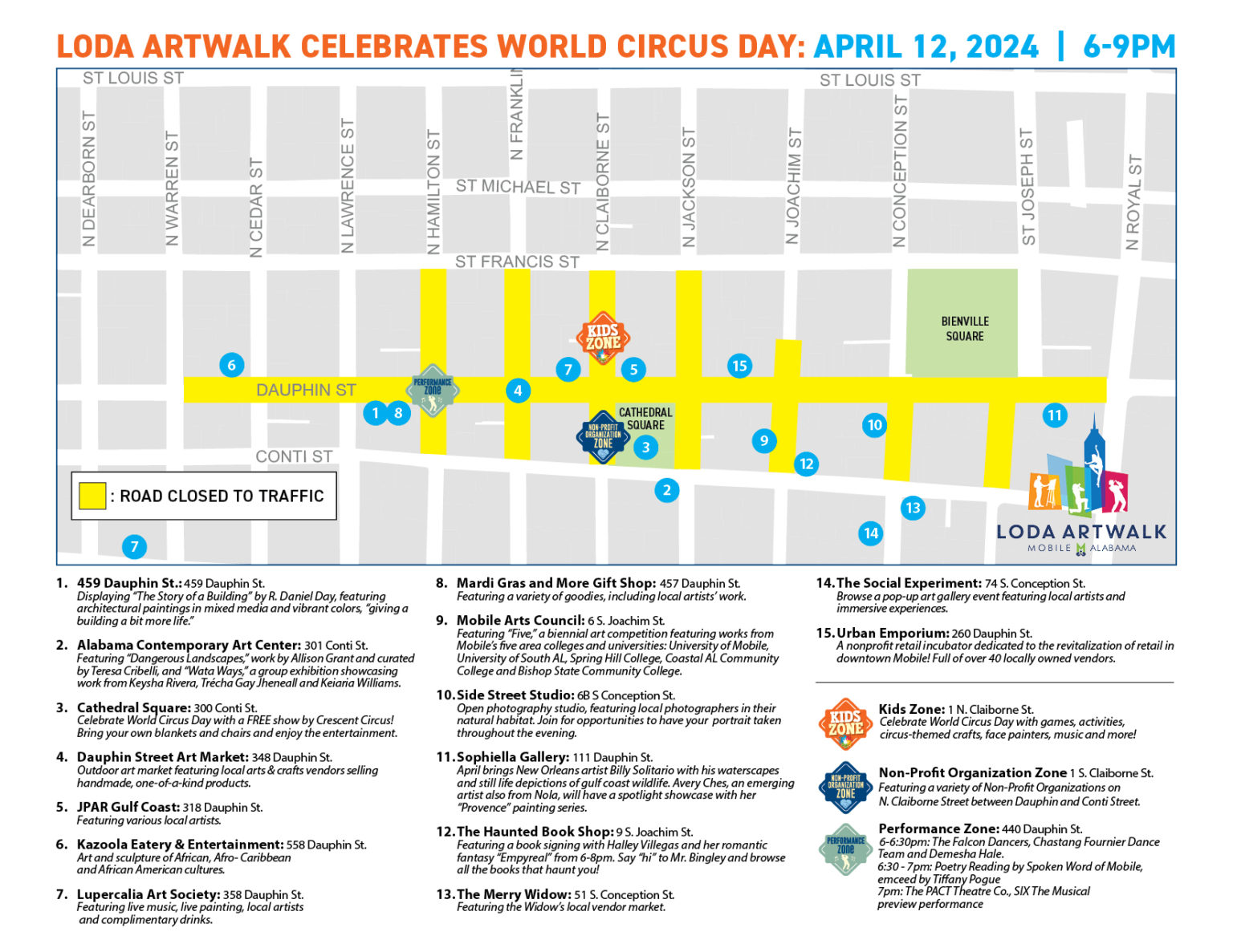 ART WALK – Mobile Arts Council