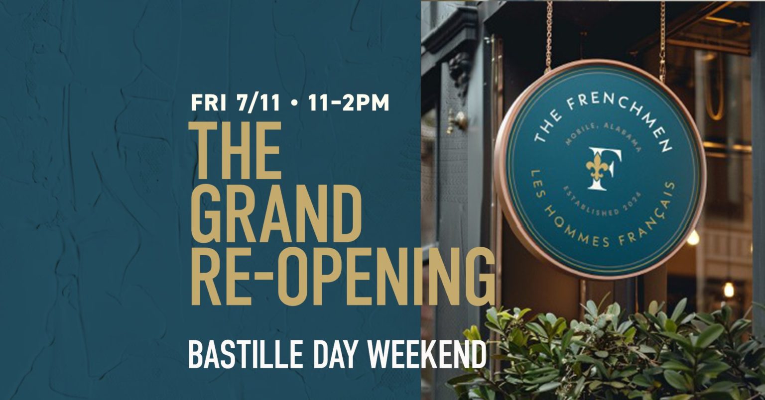 The Frenchmen: Grand Re-Opening – Mobile Arts Council