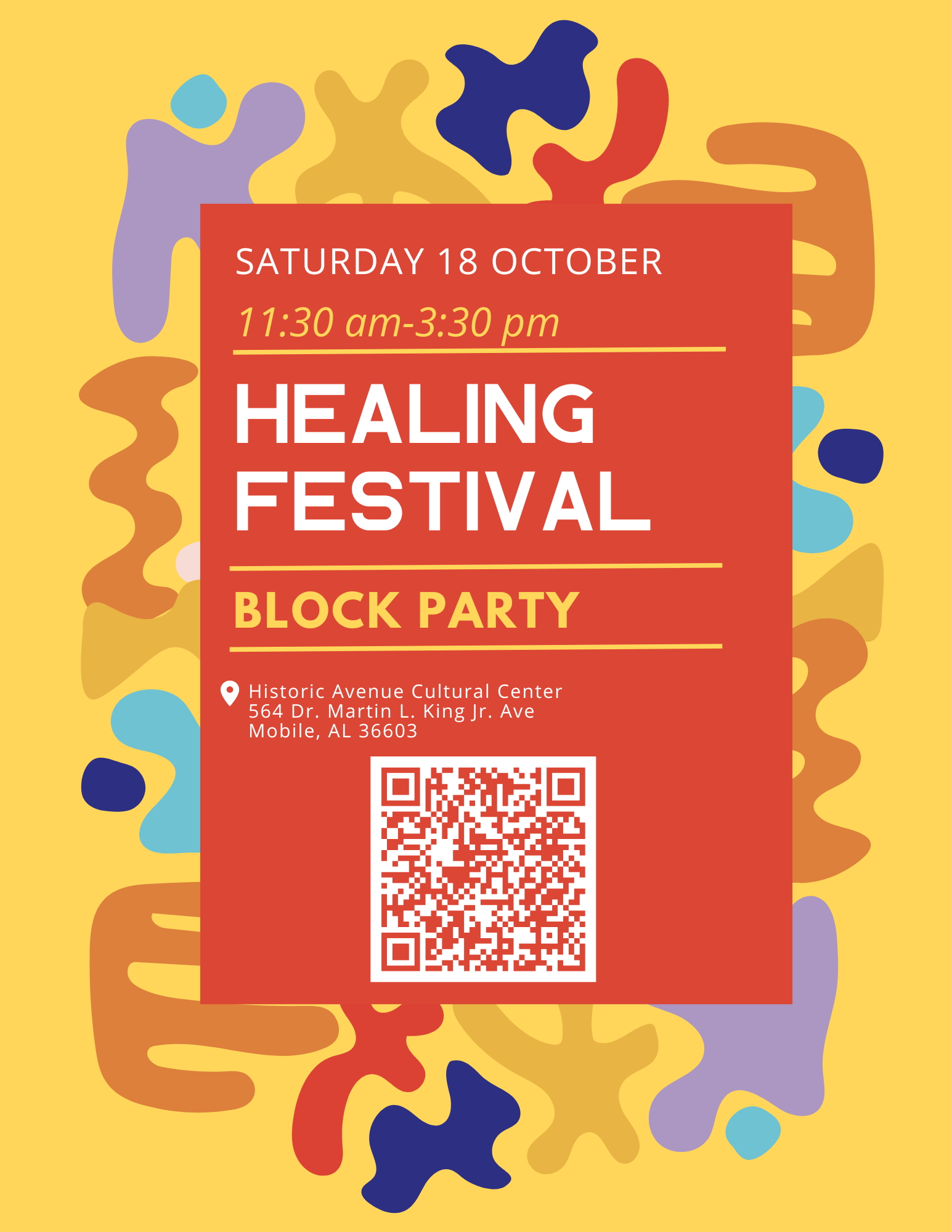 Historic Avenue Cultural Center: Annual Block Party, Community Healing ...